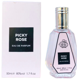 Fragrance World Picky Rose 50ml Eau De Parfum - Rio Perfumes