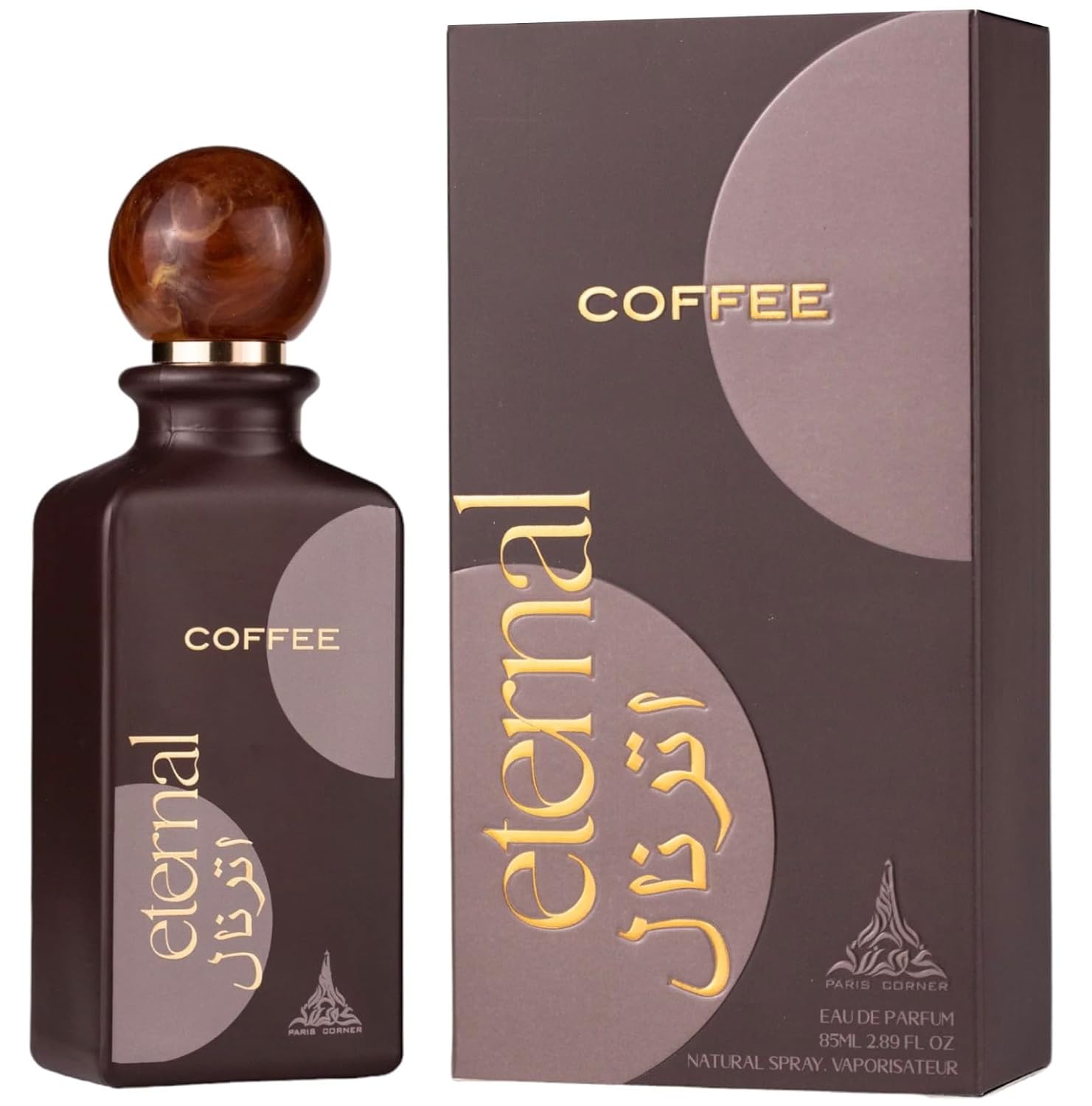 Paris Corner Eternal Coffee 85ml Eau de Parfum - Rio Perfumes