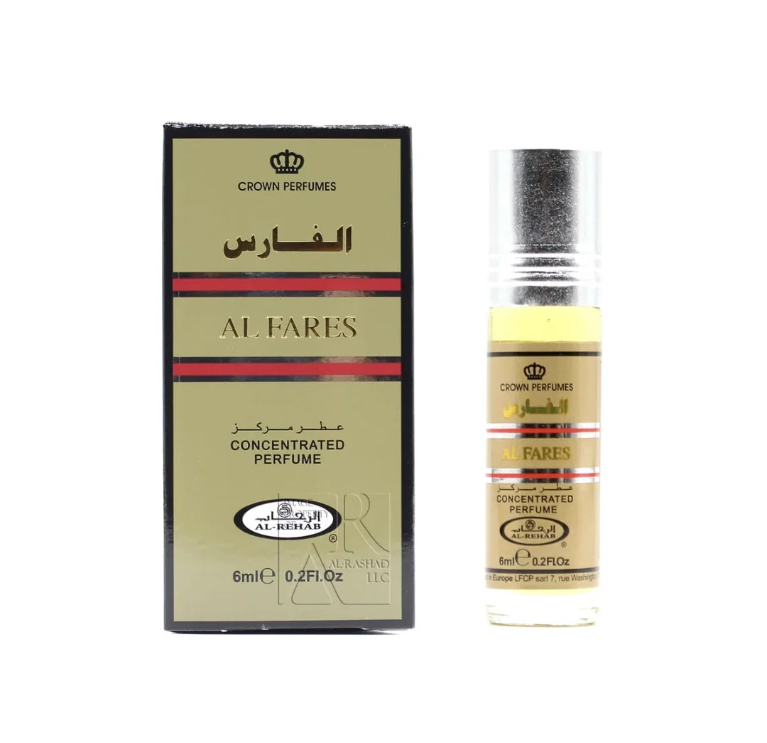 Crown Perfumes Al Rehab Al Fares concentrated oil perfume - Rio Perfumes