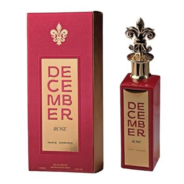 Paris Corner December Rose 100ml Eau De Parfum - Rio Perfumes