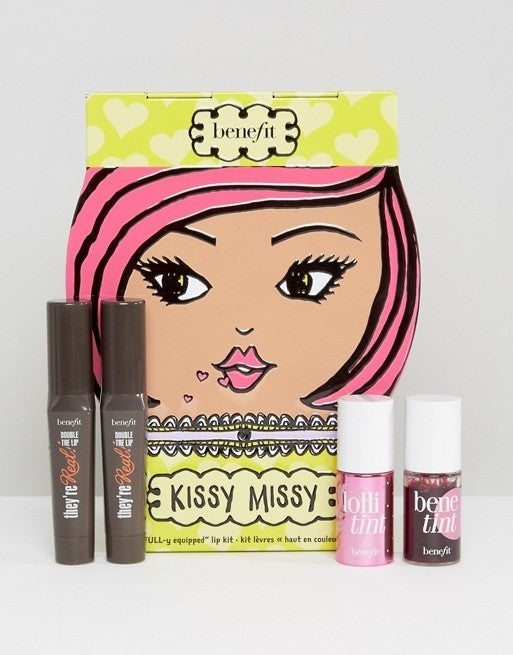 BENEFIT KISSY MISSY LIP IT UP KIT (2 LIPSTICKS 2 LIPTINTS) - Rio Perfumes